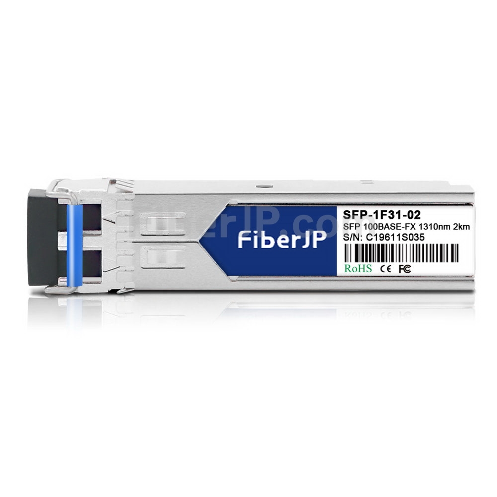 FiberJP: Cisco GLC-GE-100FX対応互換 100BASE-FX SFPモジュール（1310nm 2km、ギガビット ...