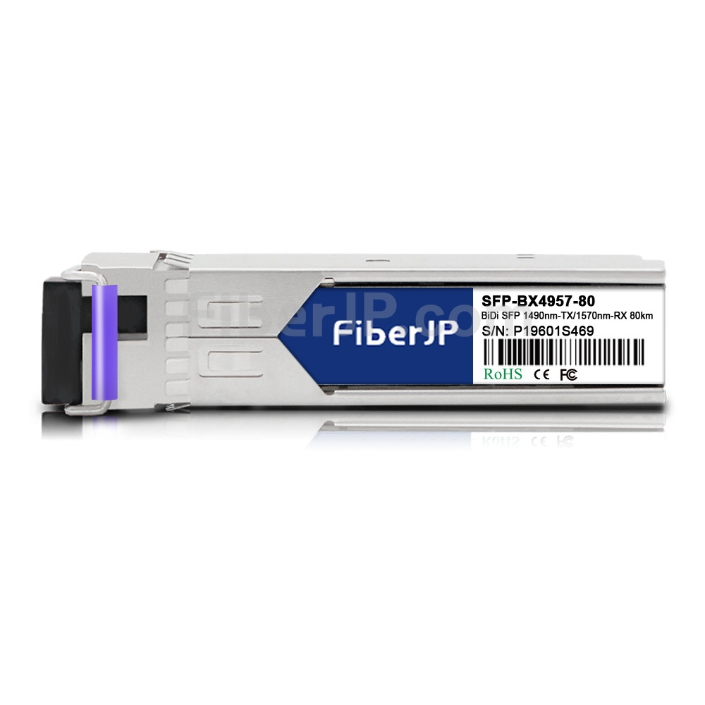 FiberJP: Cisco GLC-BX80-U-I BiDi SFPモジュール｜1000BASE-BX SFPトランシーバ