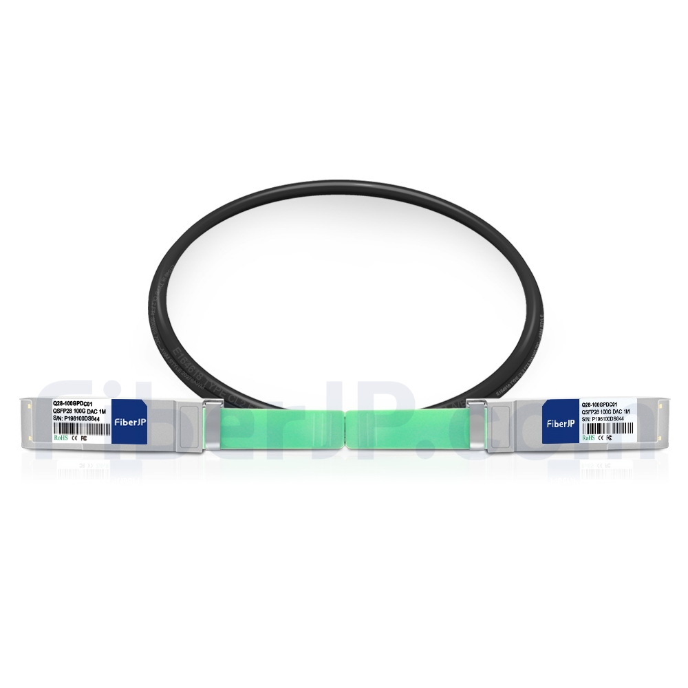 FiberJP: Juniper JNP-100G-DAC-1M DACケーブル｜100G QSFP28ダイレクトアタッチケーブル