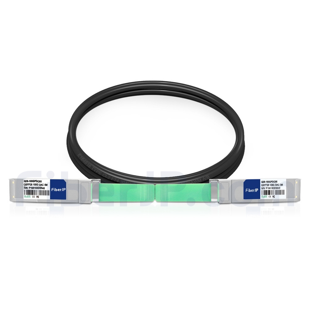 FiberJP: Cisco QSFP-100G-CU5M DACケーブル｜100G QSFP28ダイレクトアタッチケーブル