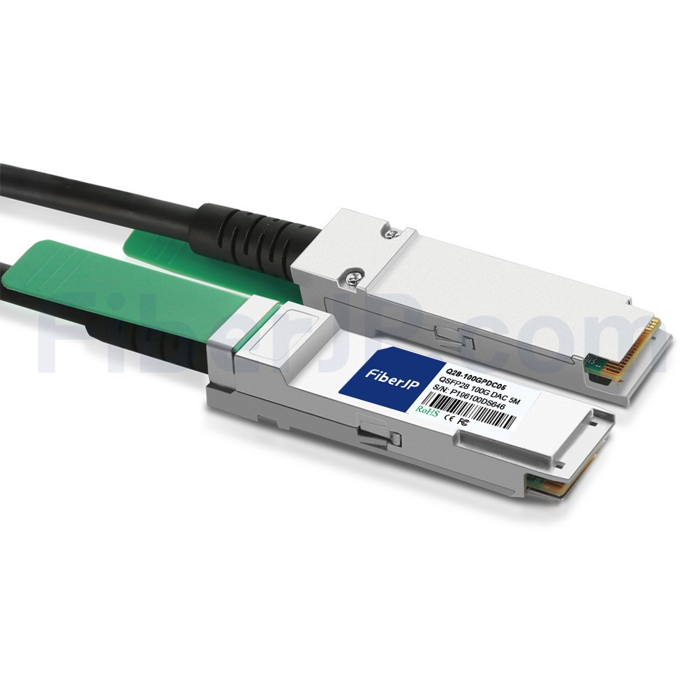 FiberJP: Cisco QSFP-100G-CU5M DACケーブル｜100G QSFP28ダイレクトアタッチケーブル