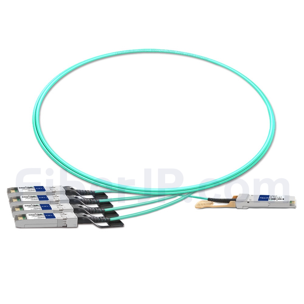 FiberJP: Cisco QSFP-4X10G-AOC1M、40G QSFP+/4SFP+アクティブオプティカルケーブル