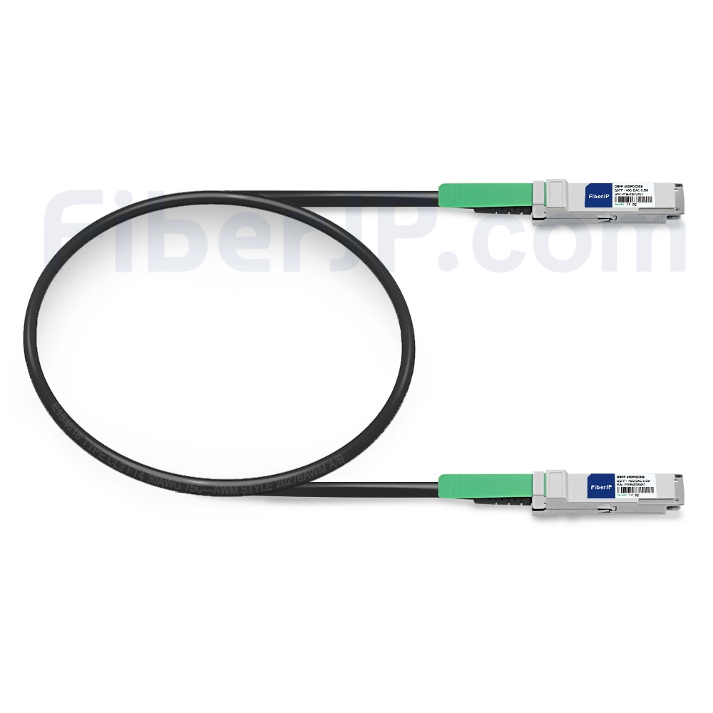 FiberJP: Juniper EX-QSFP-40GE-DAC-50CM DACケーブル｜40G QSFP+ダイレクトアタッチケーブル